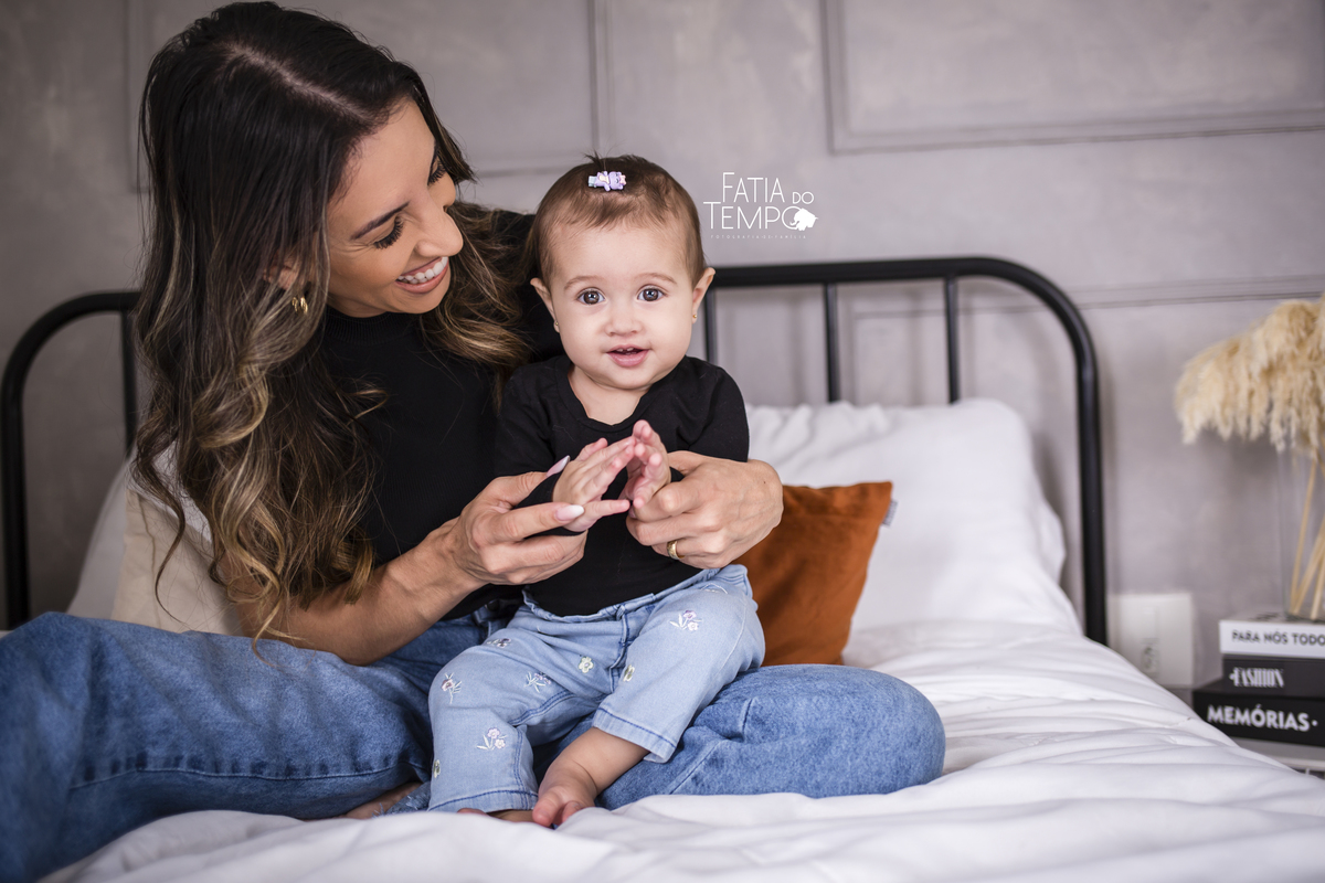 Ensaio de Família - Ensaio de familia Ju, Douglas e Bella - Estúdio Fatia do tempo