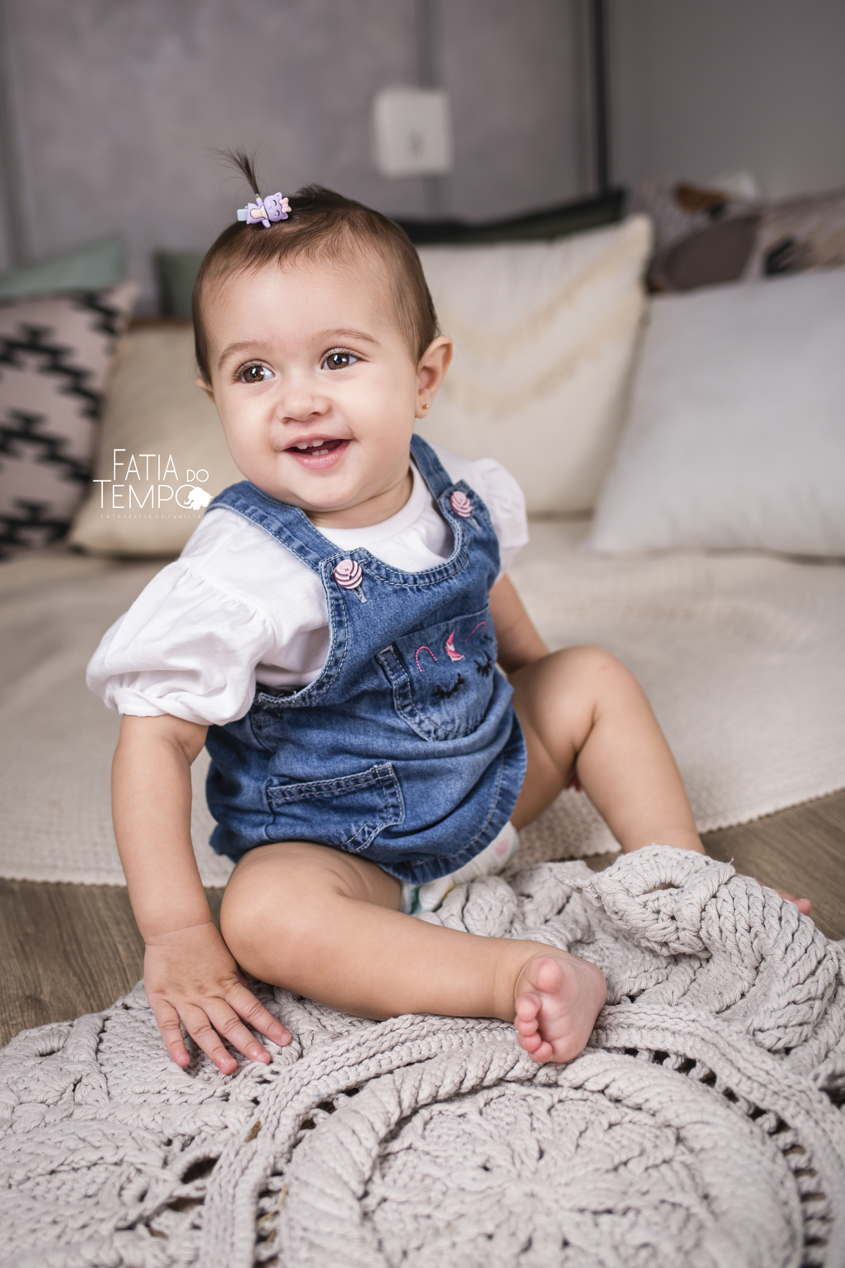 Ensaio de Família - Ensaio de familia Ju, Douglas e Bella - Estúdio Fatia do tempo