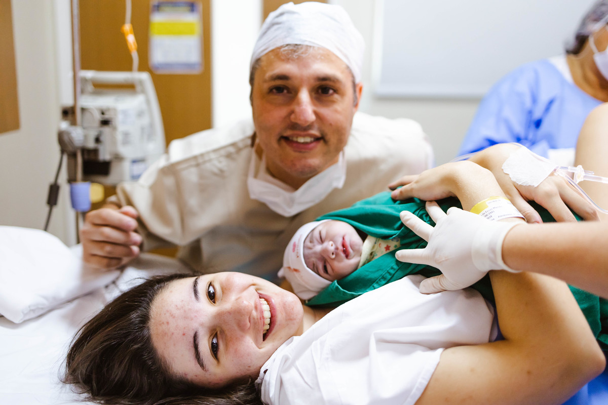 Parto - Nascimento da Alice - Maternidade Perinatal Barra - Rio de Janeiro