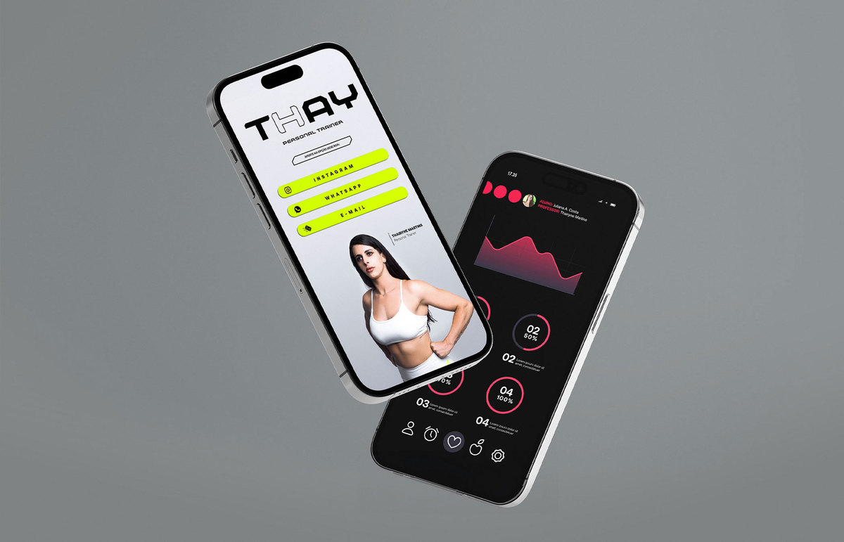 IDENTIDADE VISUAL - Thay Personal Trainer - Rio de Janeiro