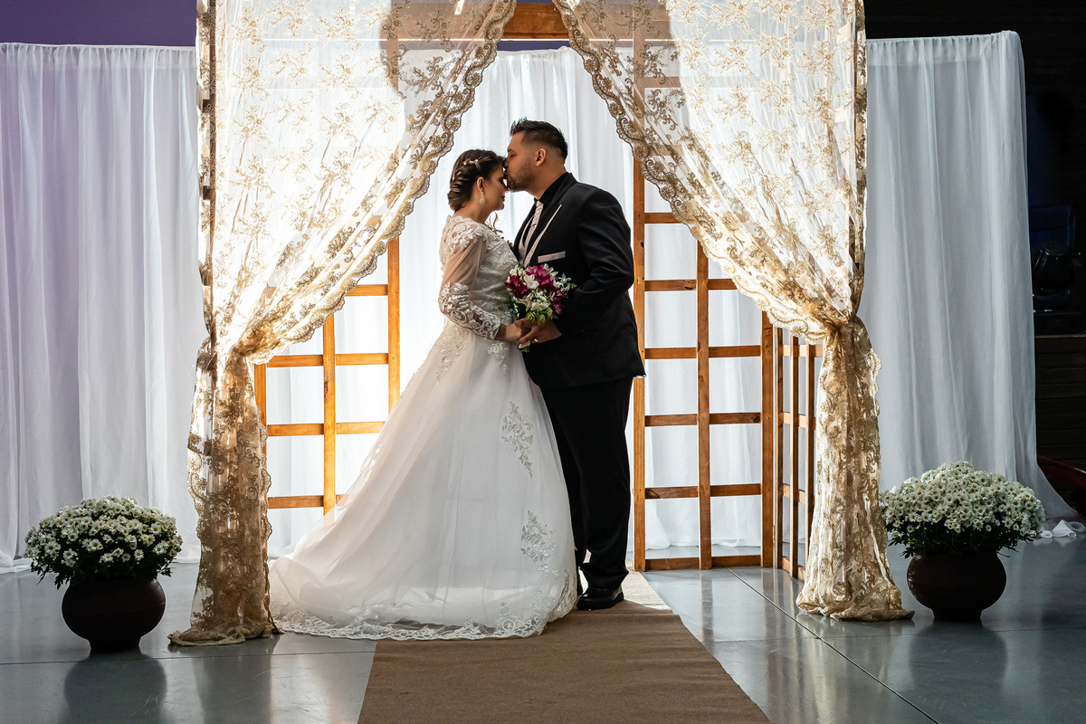 Casamentos - Casamento de Maria Helena e Jhouser - Curitibanos/SC