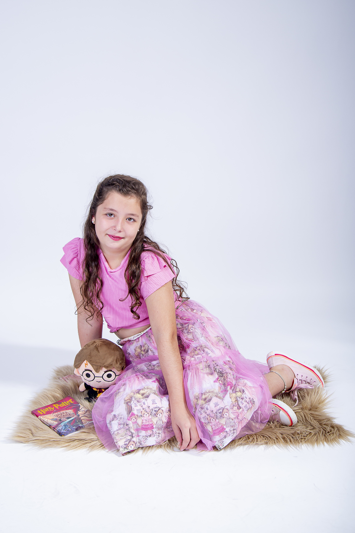 Ensaio Infantil - Ensaio de 10 anos da Sofia - Estúdio FotoCarioca