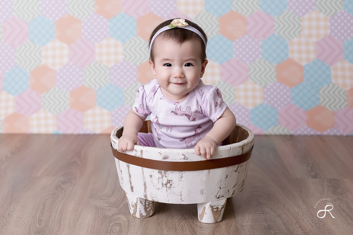 Bebês - Ensaio Infantil Bebês - Bruna - 8 Meses - Zona Sul - São Paulo - SP