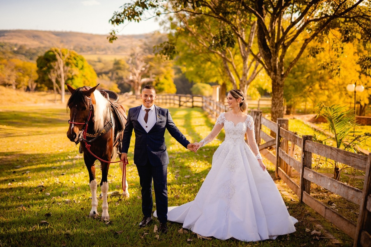 Ensaios Casal - Rafaela e Rodolfo - Haras do Morro