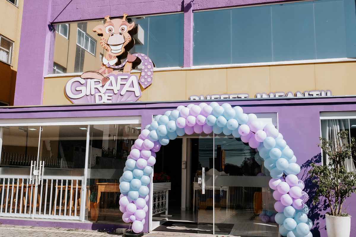 Aniversário - O aniversário de 5 anos da Lis - Buffet Girafa de Gravata