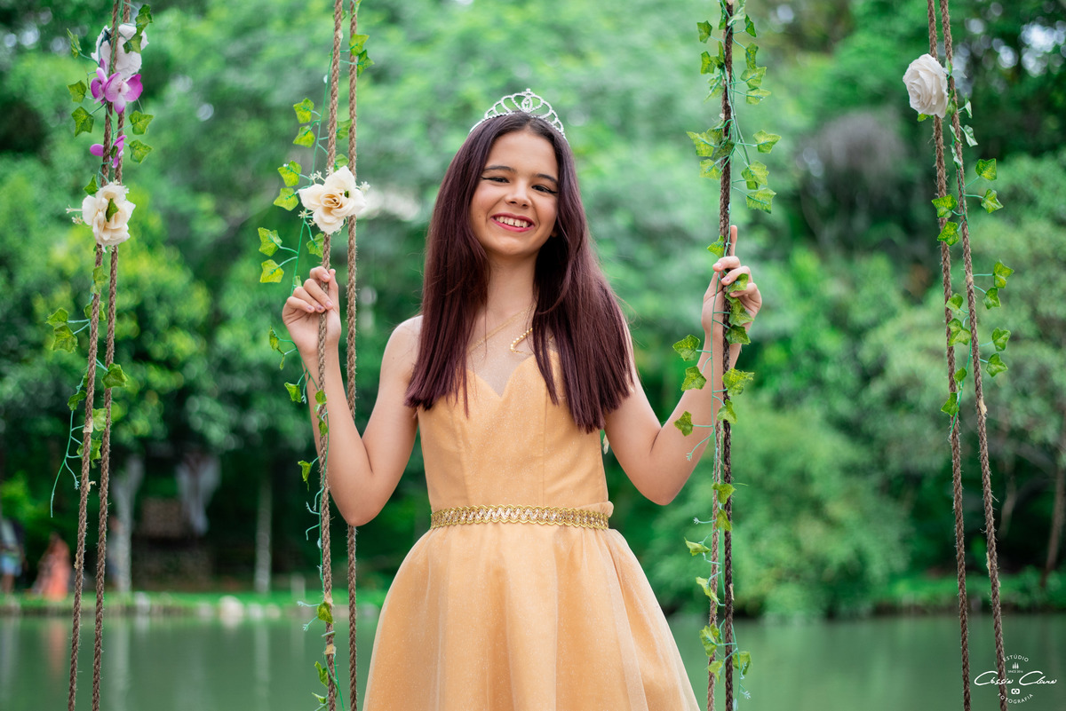 Ensaio Debutante - Ensaio Debutante - Clara - Pousada Vale das Orquídeas, Lavrinhas - SP.