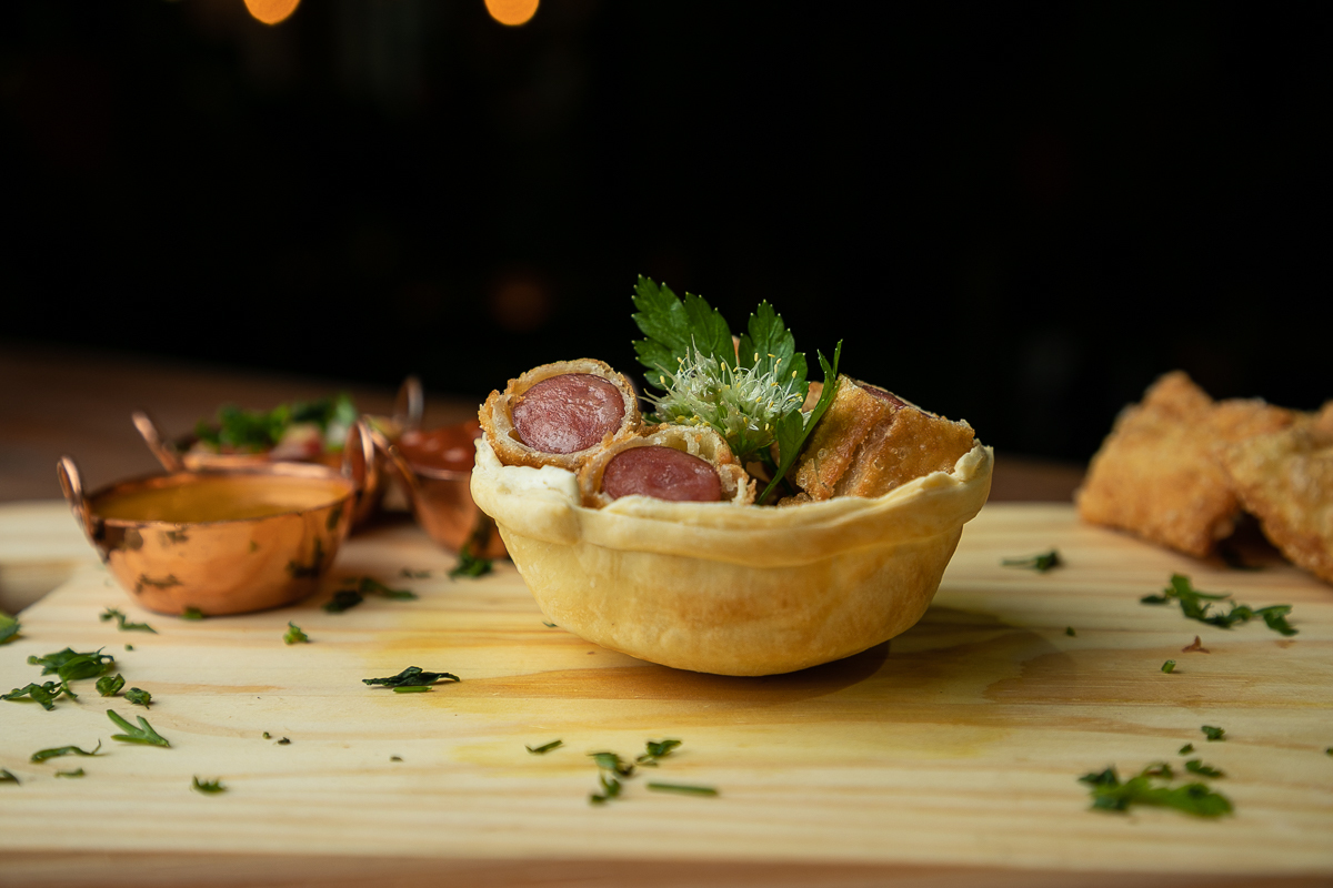 Gastronomia - Gourmet - Série Pastel Aberto - Pastelaria Delícias de Vó