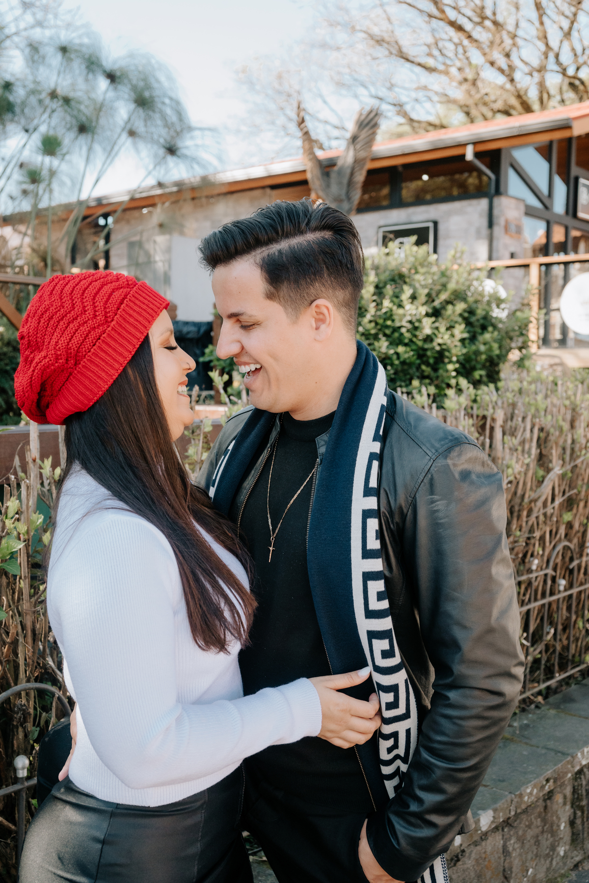 Ensaio - Priscilla + Ronan - Centro de Gramado/RS