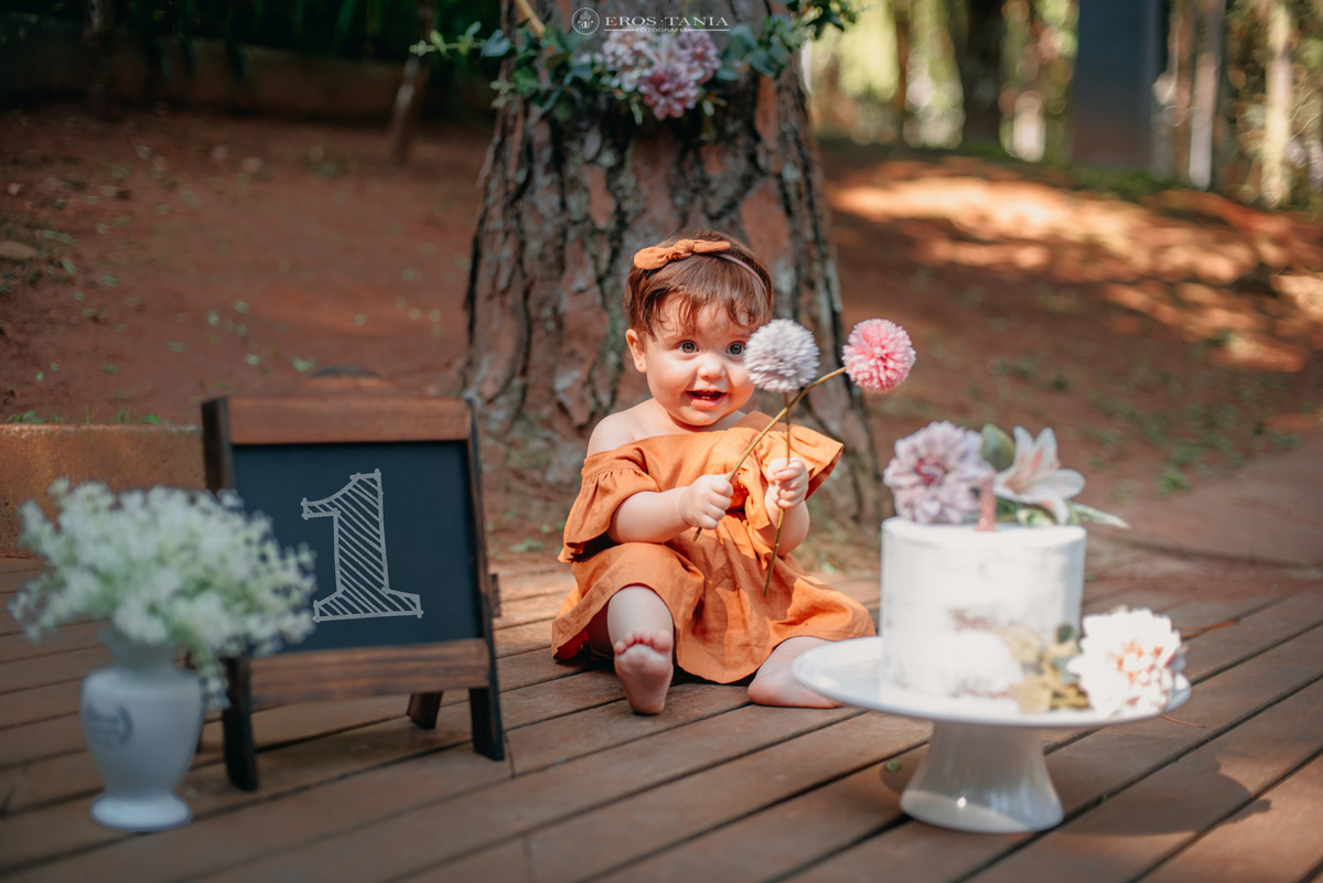 Fotografia de Família - Ensaio infantil - 1 ano Maitê - Santo André - SP