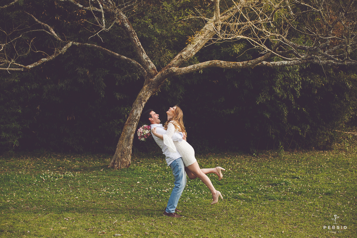 Ensaios de casais - Simone e Vitor - Parque Tanguá - Curitiba