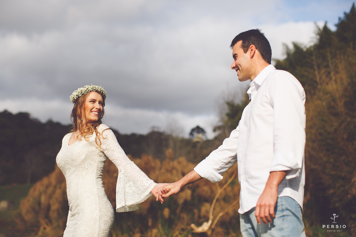 Ensaios de casais - Simone e Vitor - Parque Tanguá - Curitiba