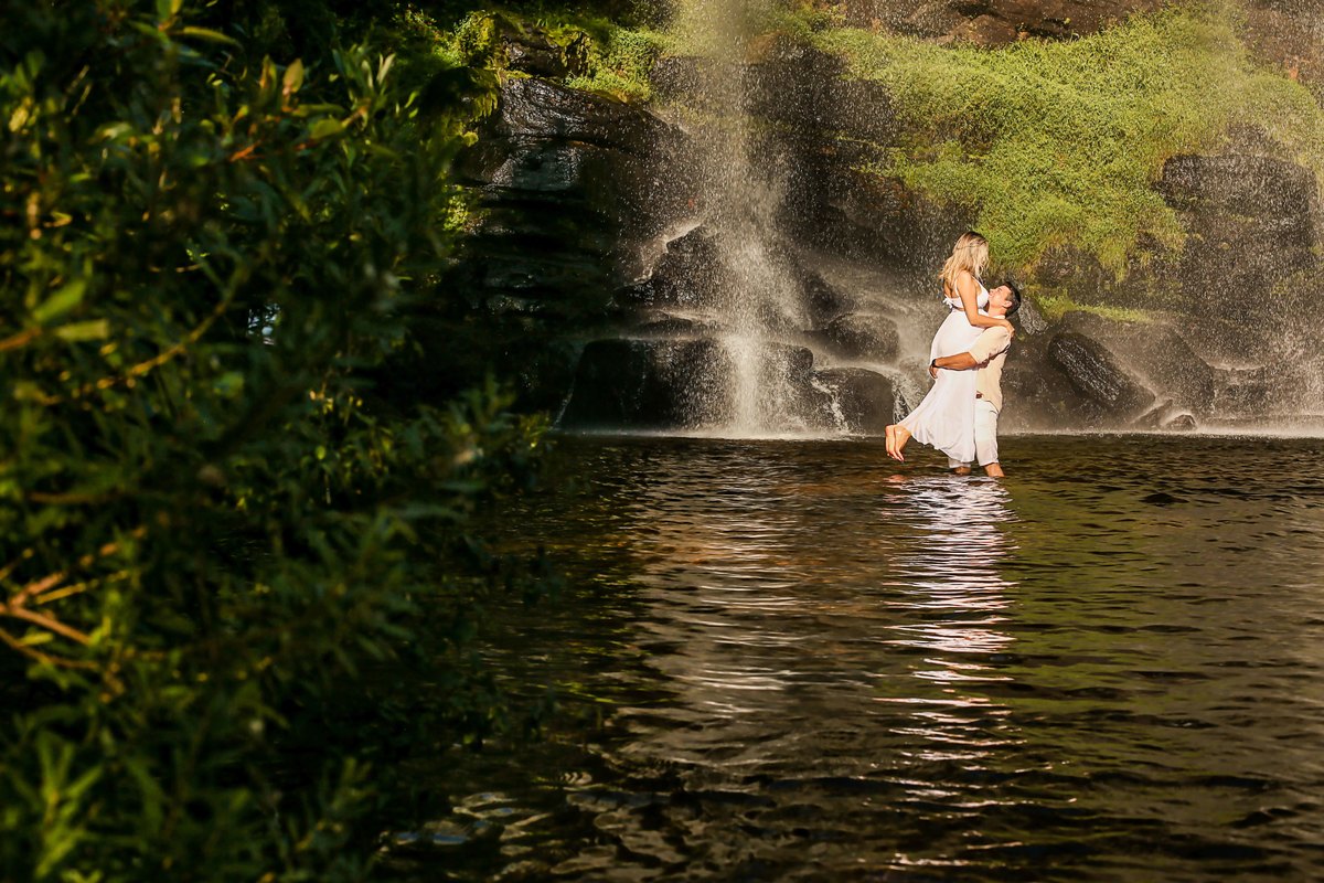 Ensaio - Ensaio Pre Wedding | Andre e Laisla|Cachoeira da Mariquinha - Ponta Grossa