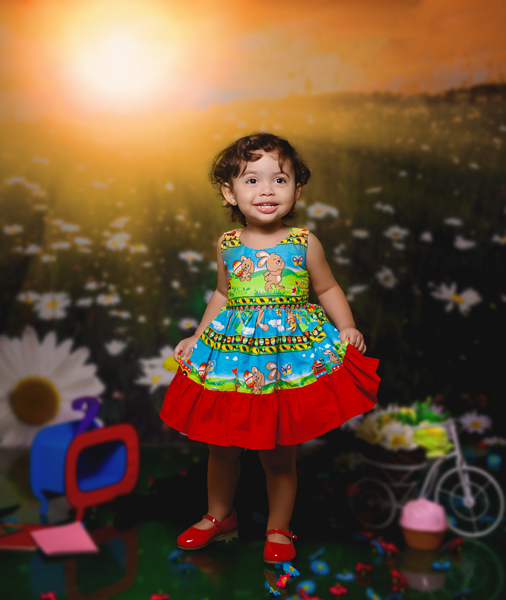 Infantil - Ensaio da Lisa (2 Aninhos) - Estúdio