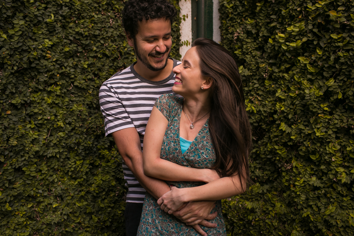 ENSAIOS - Tati e Gui - Pré Wedding - Jardim Botânico - SP