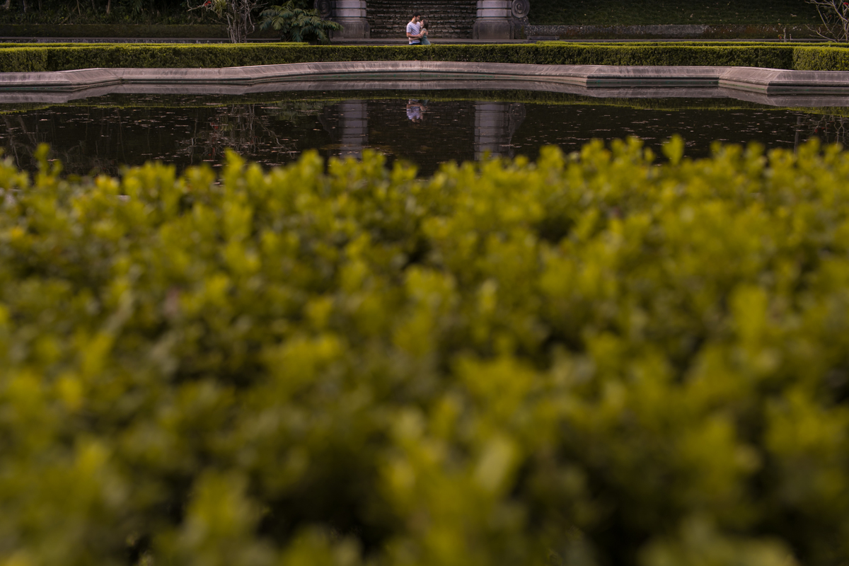 ENSAIOS - Tati e Gui - Pré Wedding - Jardim Botânico - SP