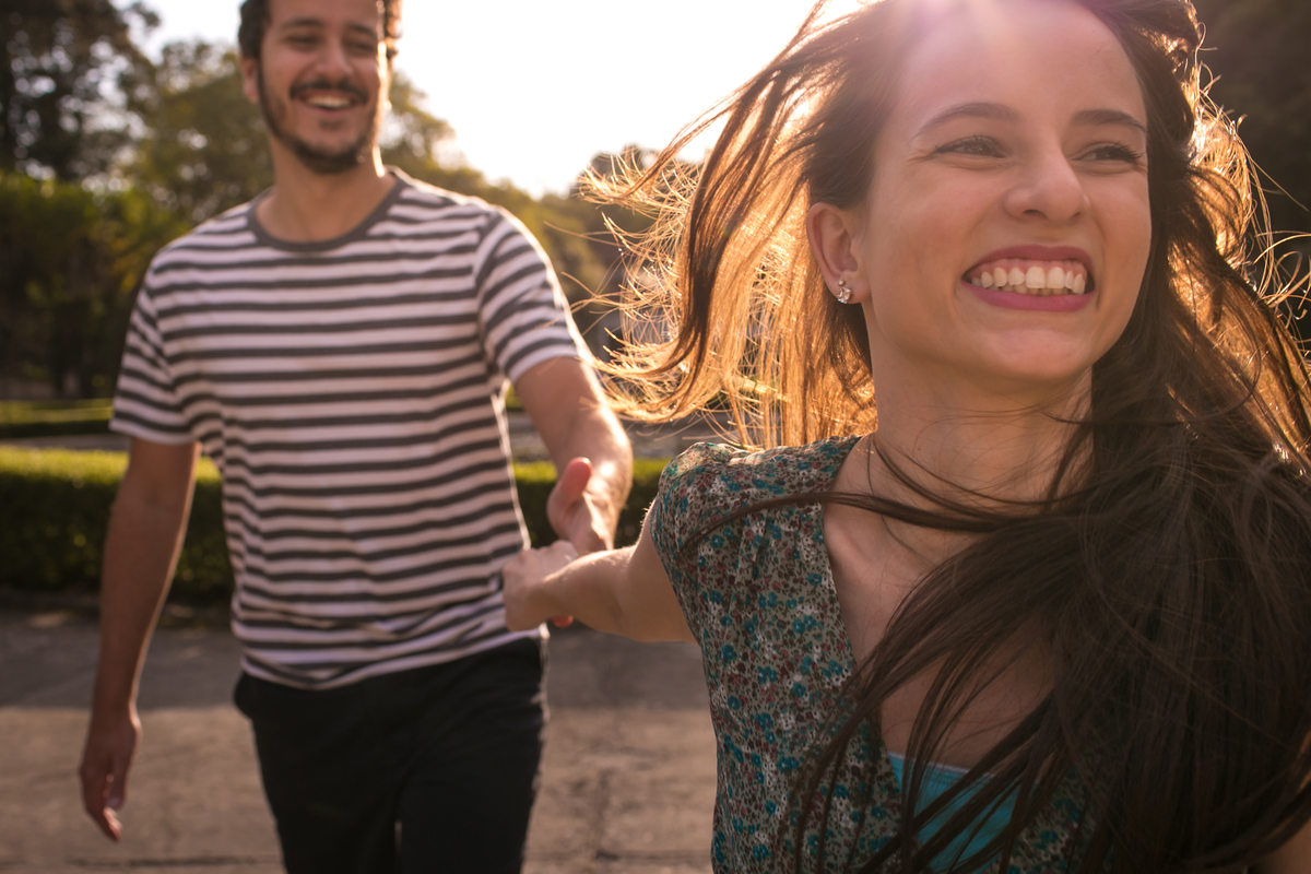 ENSAIOS - Tati e Gui - Pré Wedding - Jardim Botânico - SP