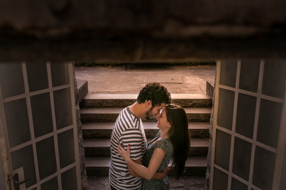 ENSAIOS - Tati e Gui - Pré Wedding - Jardim Botânico - SP