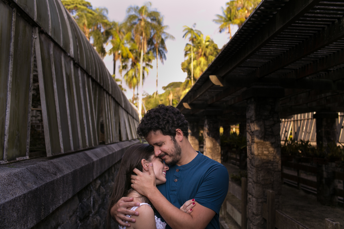 ENSAIOS - Tati e Gui - Pré Wedding - Jardim Botânico - SP