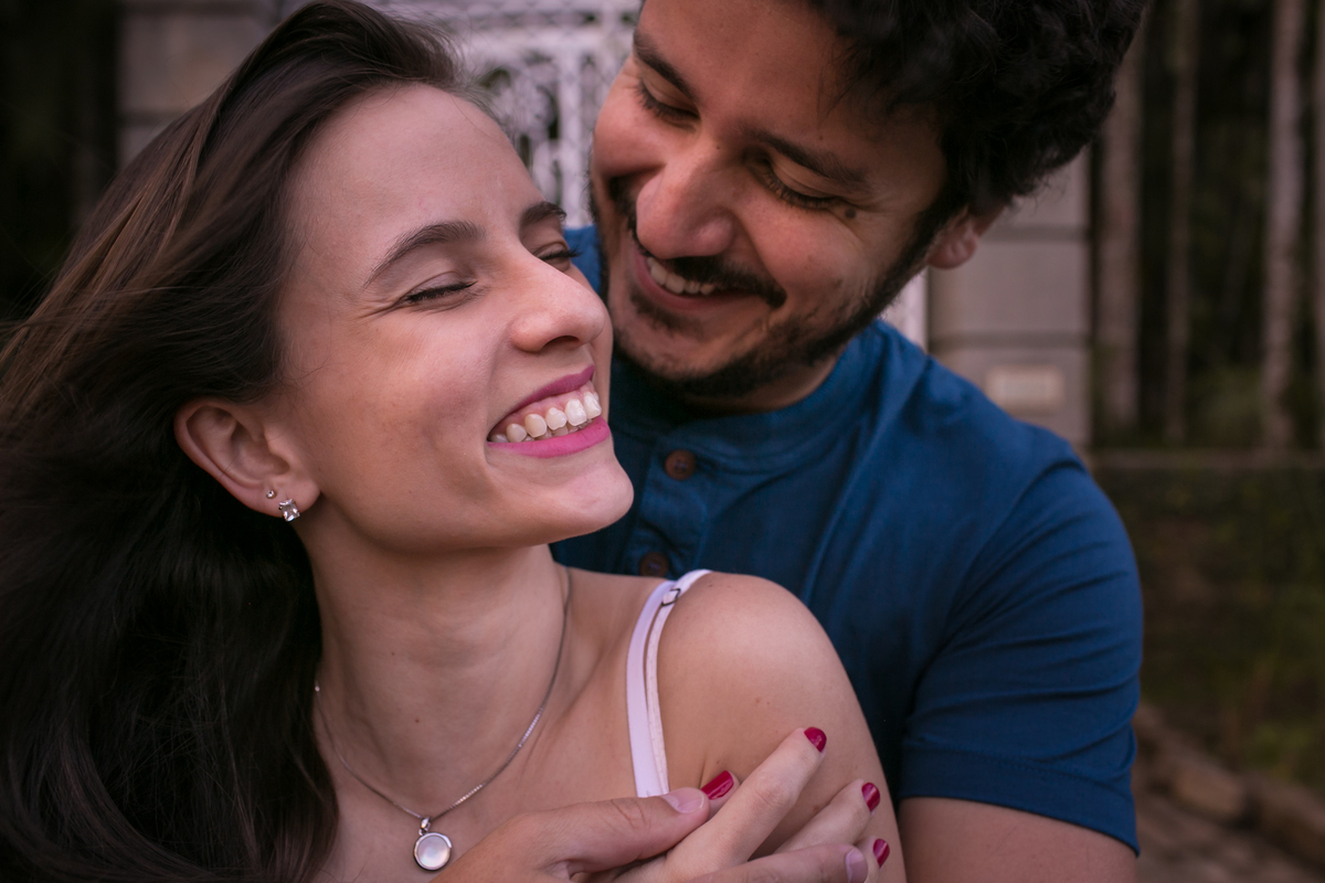 ENSAIOS - Tati e Gui - Pré Wedding - Jardim Botânico - SP