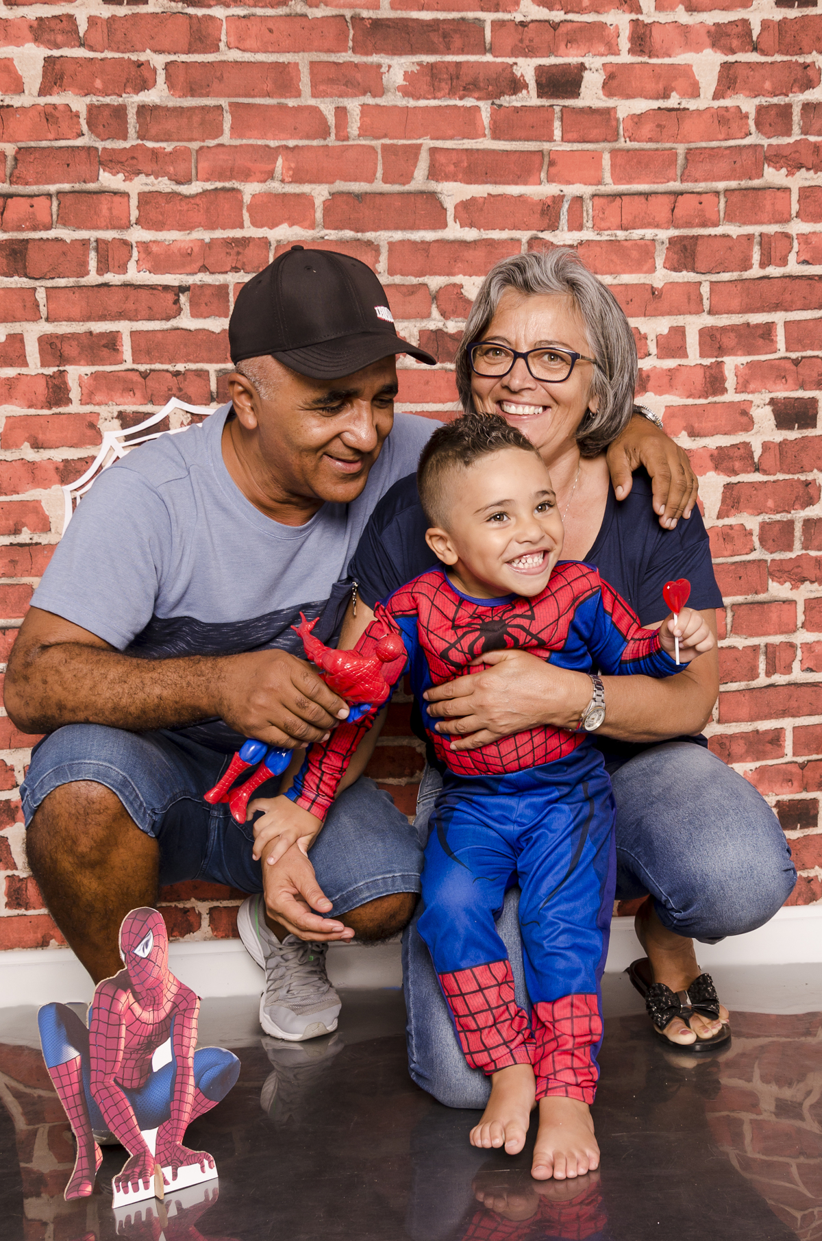 Mini Ensaios Infantis - Ensaio Infantil - Henzo de Homem Aranha