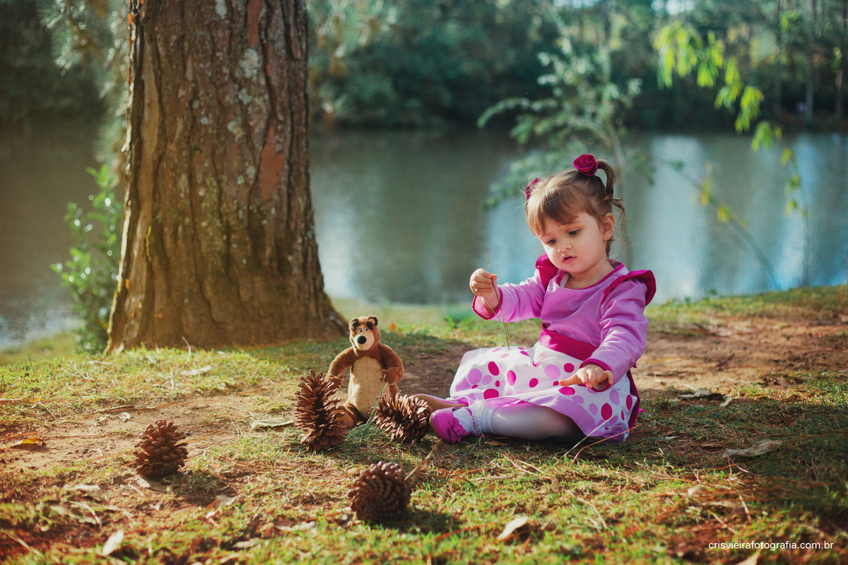 ALICE, A MASHA E O URSO - ENSAIO INFANTIL - POUSO ALEGRE/MG