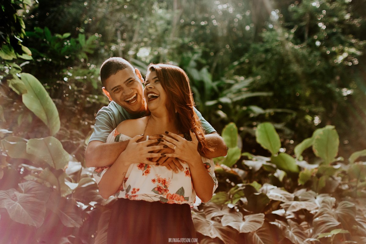 Casal - Ensaio de Casal no Parque Lage: Thai + Victor - Parque Lage- Rio de Janeiro