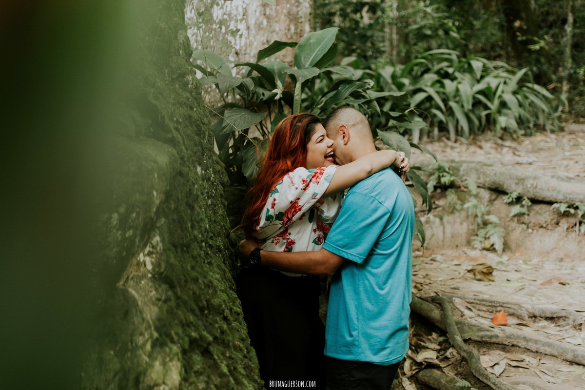 Casal - Ensaio de Casal no Parque Lage: Thai + Victor - Parque Lage- Rio de Janeiro