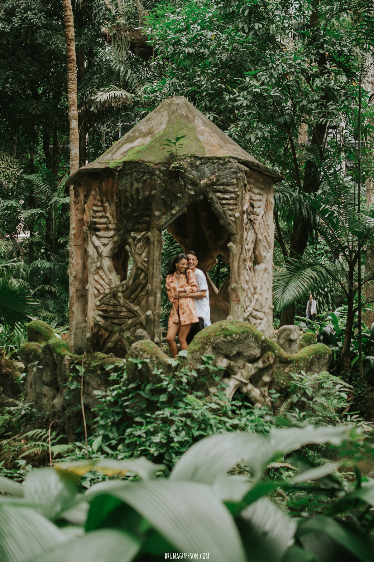 Casal - Ensaio de Casal no Parque Lage: Natallia + Vitor - Parque Lage- Rio de Janeiro