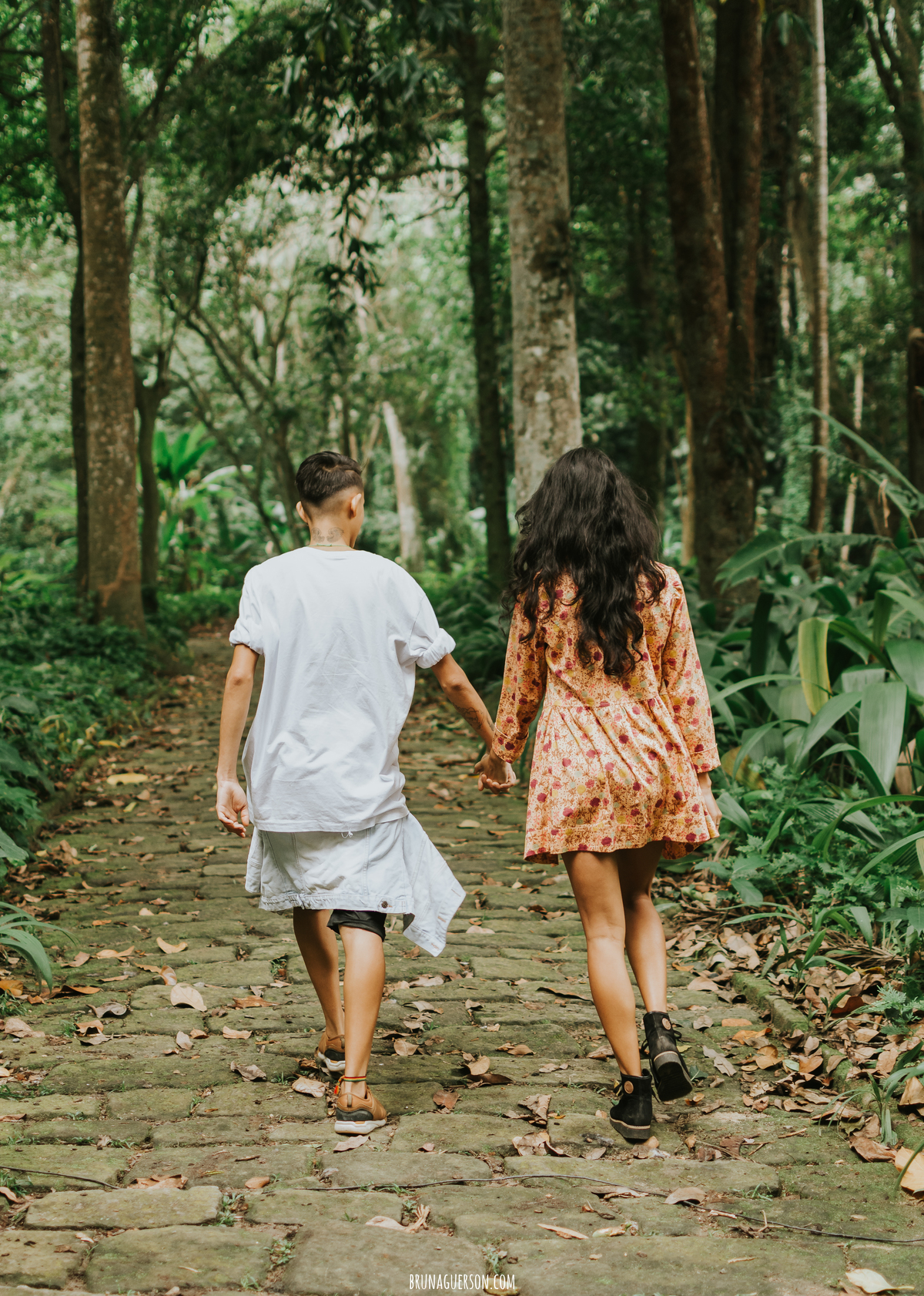 Casal - Ensaio de Casal no Parque Lage: Natallia + Vitor - Parque Lage- Rio de Janeiro